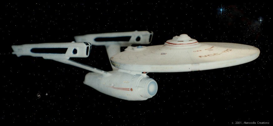 Alanoodle's Scale Model Portfolio--U.S.S. Enterprise (refit)